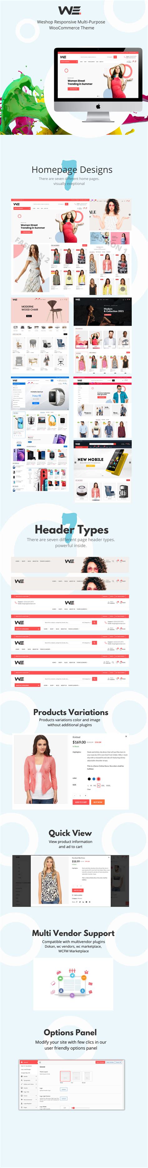 Weshop Responsive WooCommerce Theme TemplateMonster