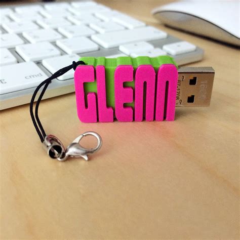 Usb Flash Drive With Custom Text Layerica