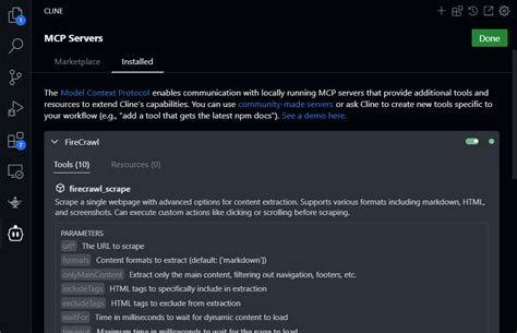 how to use mcp servers with cline
