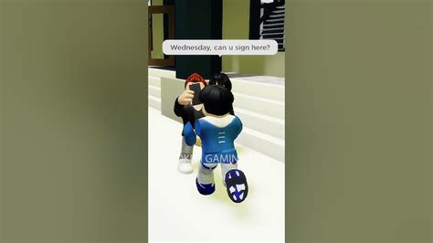 Poor Bacon Is A Wednesday Fan Roblox Youtube