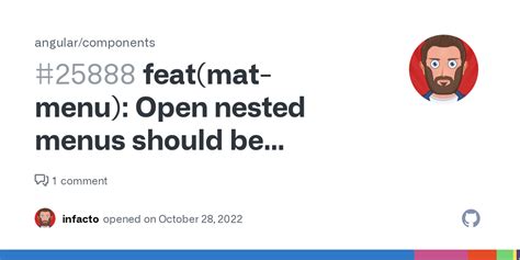 Featmat Menu Open Nested Menus Should Be Delayed On Hover · Issue