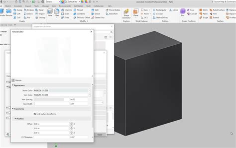 Custom Appearance Styles Do Not Match Editor Autodesk Community