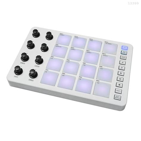 Midi Controller Strike Pad Rgb Backlight Midi Keyboard Bt Connection