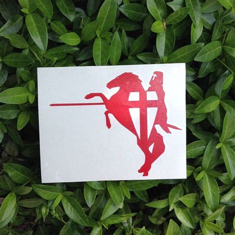 Crusader Knight Vinyl Decal Car Window Laptop Tumbler Sticker Crusader Knight Vinyl Decal Car Window Laptop Tumbler Sticker