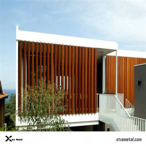 Aluminum Louver Screen Xtra Metal