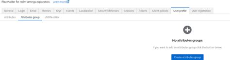 User Profile Group Is Unable To Be Assigned To An Attribute All Group Are Deleted Issue