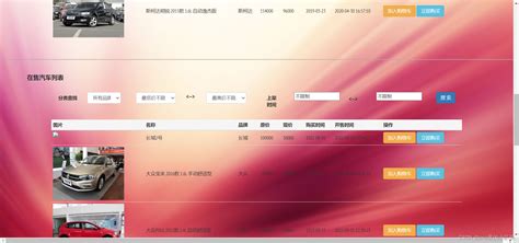 二手车商城及管理系统 基于ssm开发 可用于毕业设计、课程设计 二手车交易管理系统设计与实现 csdn博客