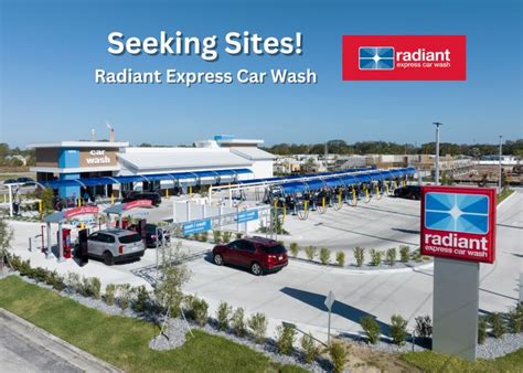 Radiant Express Car Wash Seeking Sites Throughout Central Florida