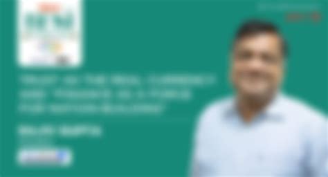 Pitch Bfsi Summit Rajiv Gupta To Share Insights On Finance As A Nation Building Catalyst