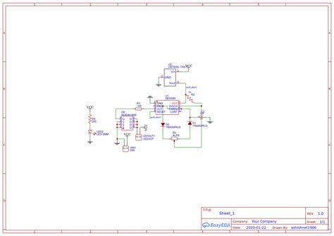 pwm circuit or led driver sch easyeda open source hardware lab