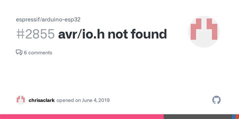 avr io h not found · issue 2855 · espressif arduino esp32 · github