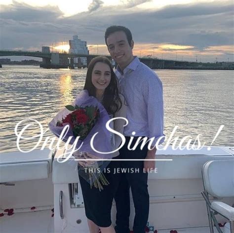 Engagement Of Shira Teichman Passaic And Daniel Sacks La Onlysimchas Only Simchas