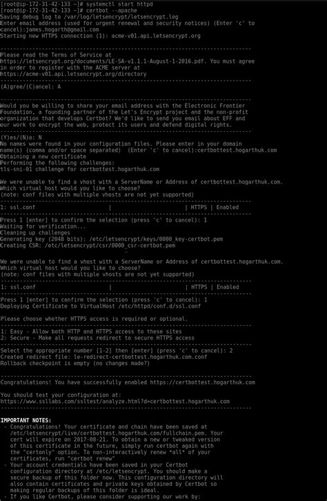 Secure Your Webserver With Improved Certbot Fedora Magazine