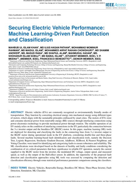 pdf securing electric vehicle performance machine learning driven