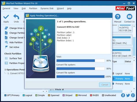How To Convert Ntfs To Fat Minitool Partition Wizard Tutorial