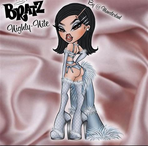 Pinterest Girls Cartoon Art Bratz Canvas Painting Brat Doll