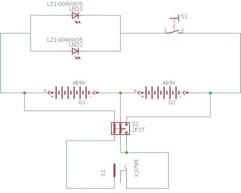 Circuit Diagram Of Led Torch Light