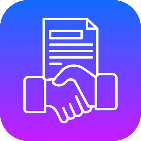 Premium Vector Contract Vector Illustration