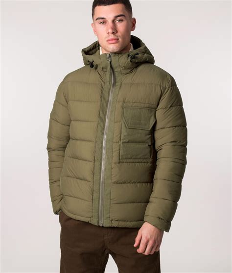 oracle quilted jacket khaki pretty green eqvvs