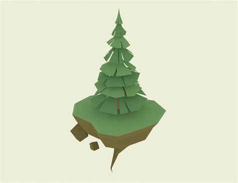 Just Some Low Poly Trees By Uncookedtoast