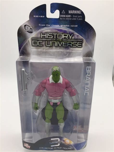 Brainiac Figurine History Of Dc Universe Series 3 Dc Direct 17 Cm