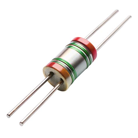 Precision Electronic Voltage Divider With Compact Design Featuring Dual Metallic Pins And