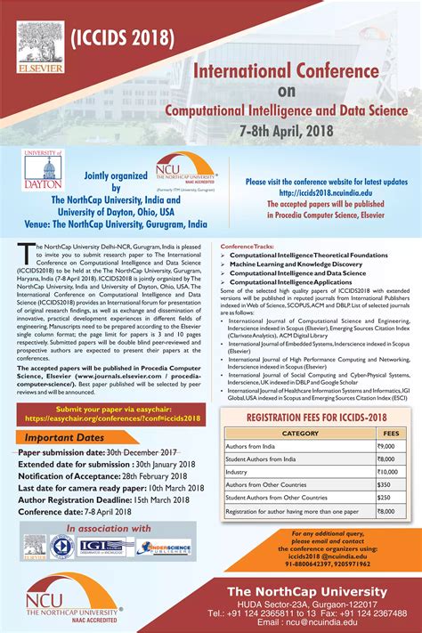 International Conference On Computational Intelligence And Data Science