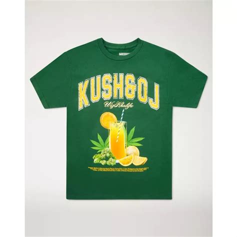 Kush And Oj T Shirt Wiz Khalifa Spencers