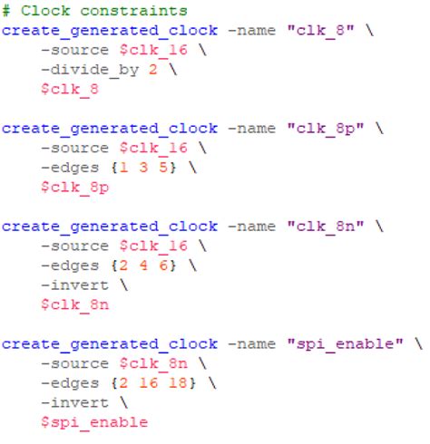 tool to visualize generated clocks from sdc r fpga