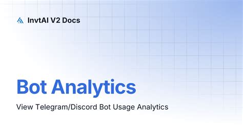 Bot Analytics Invtai V2 Docs