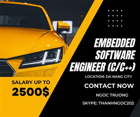Ngoc Truong On Linkedin Embedded C Engineer Hiring Danang Highsalary