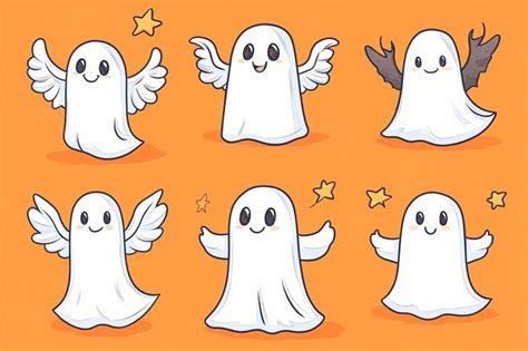 Cute Cartoon Funny Character Designs Vector Premium Ai Generated Vector