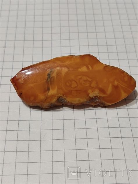 Брошка з пейзажним бурштином 114721809 купити Violity