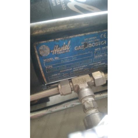 Jual Gas Booster Haskel Type Agd 30 9000psi Single Stage Double Action