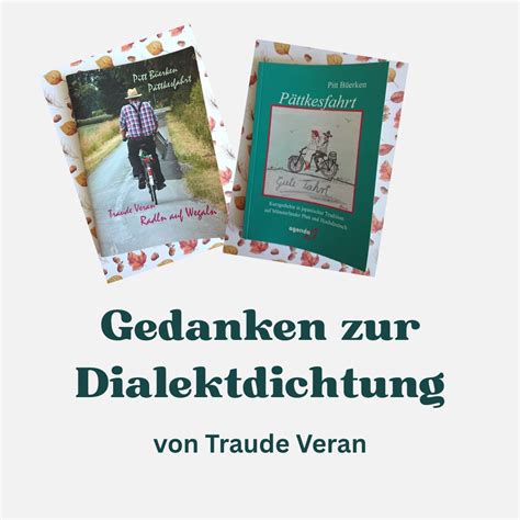 Traude Veran Gedanken Zur Dialektdichtung Morgenschtean Die Österr Dialektzeitschrift