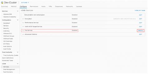 Enable Nfs File Service In Vmware Vsan Storage Cluster Computingforgeeks