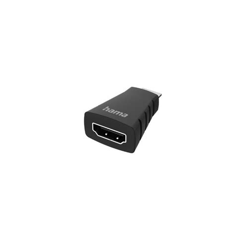 Hama Mini Hdmi Plug To Hdmi Socket Adapter 00200347