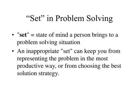 Ppt Problem Solving Powerpoint Presentation Free Download Id1098750