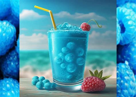Blue Raspberry Slushie Fragrance Oil Purefx