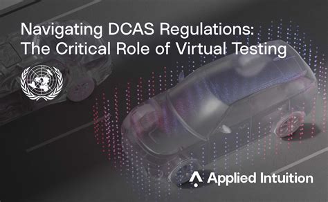 Understanding Dcas And Un R171 Standards Applied Intuition