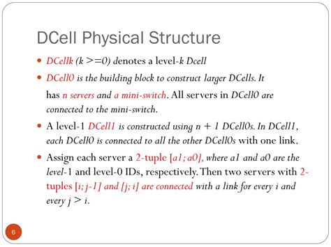 Ppt Dcell A Scalable And Fault Tolerant Network Structure For Data