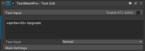 How To Preserve Sprites In TMP Text Component Unity Engine Unity Discussions