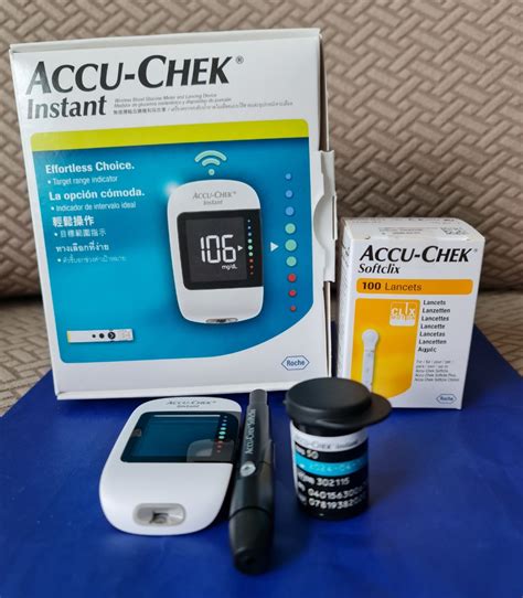 Accu Chek Complete Set Health And Nutrition Health Monitors And Weighing