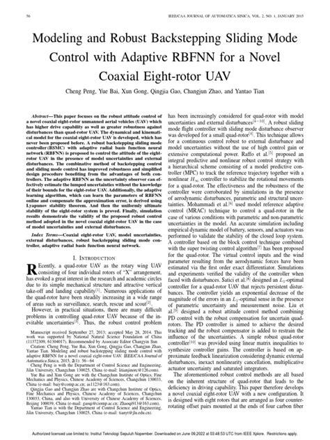 modeling and robust backstepping sliding mode control with adaptive