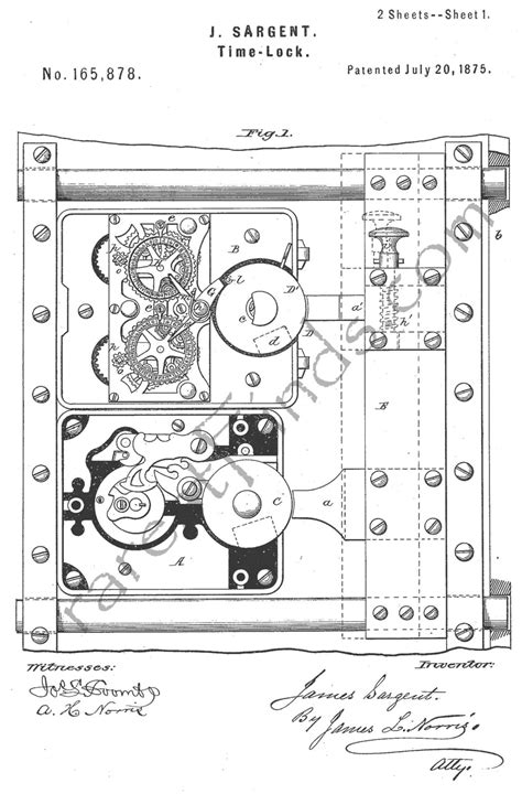Sargent And Greenleaf Model 4 Safe Time Lock