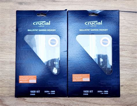 Crucial Ballistix Ddr4 3600 Cl16 Rgb Ram 16gb Computers And Tech Parts