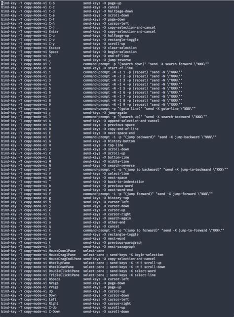Vi Mode Copy And Paste Rtmux
