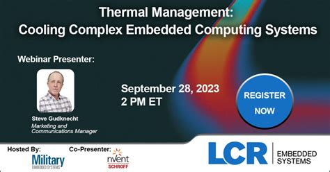 thermal management cooling complex embedded computing systems lcr
