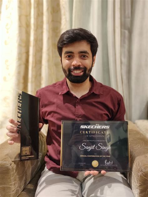 Sanjit Singh On Linkedin Happy To Share That I Have Received An Award For Special Contribution