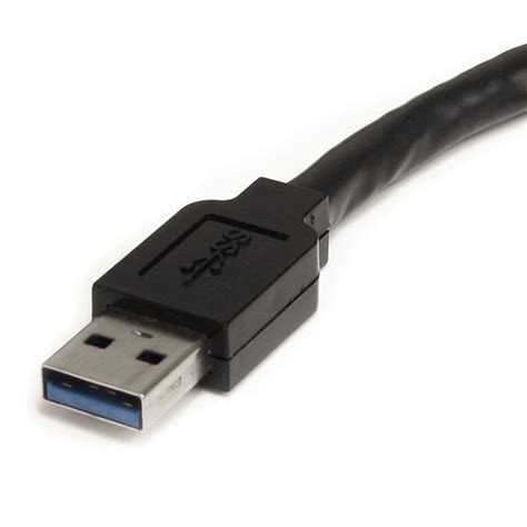 StarTech Com 3m USB 3 0 Active Extension Cable M F Transparent